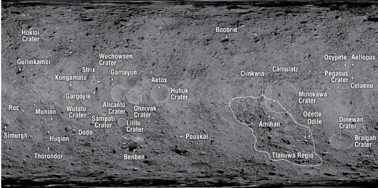 How are Features on Asteroids named? - Asteroid Day